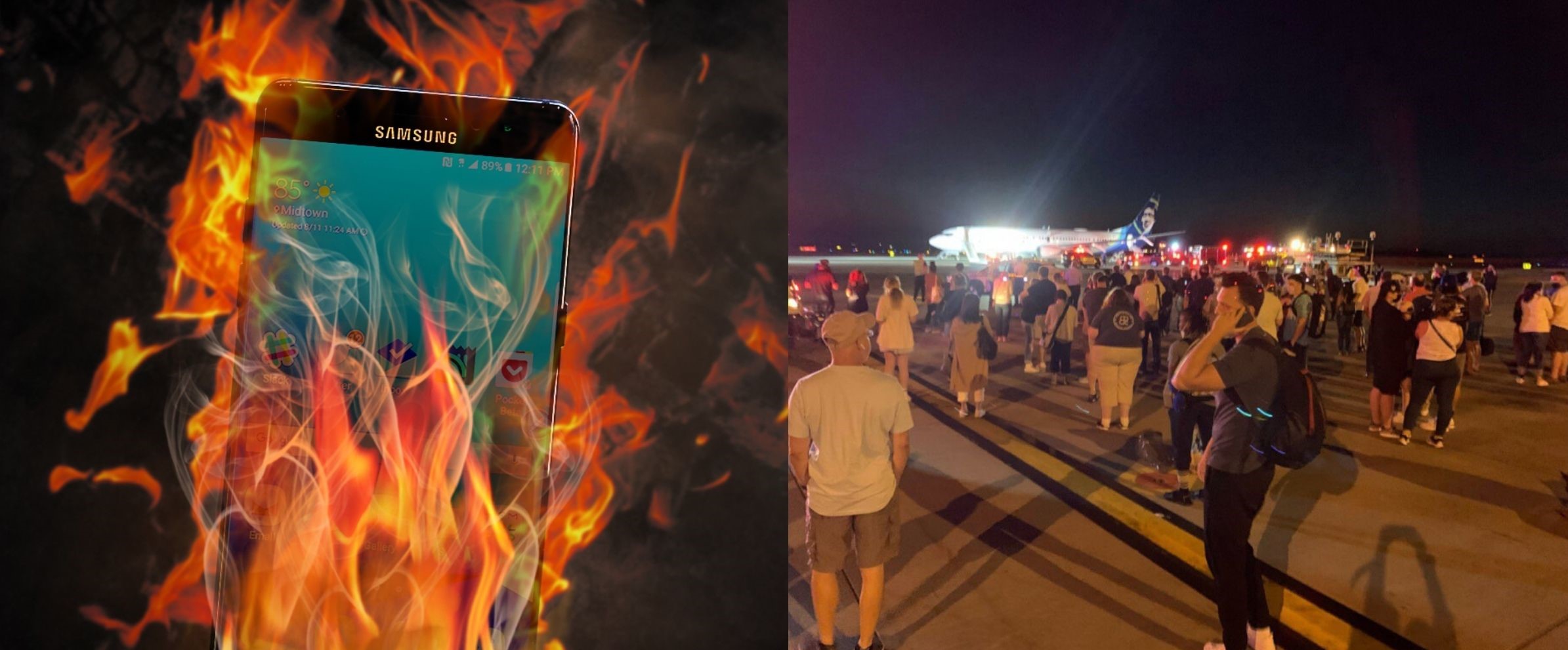 Samsung Explodes On Social Media As Their Phone Reportedly Catches Fire ...