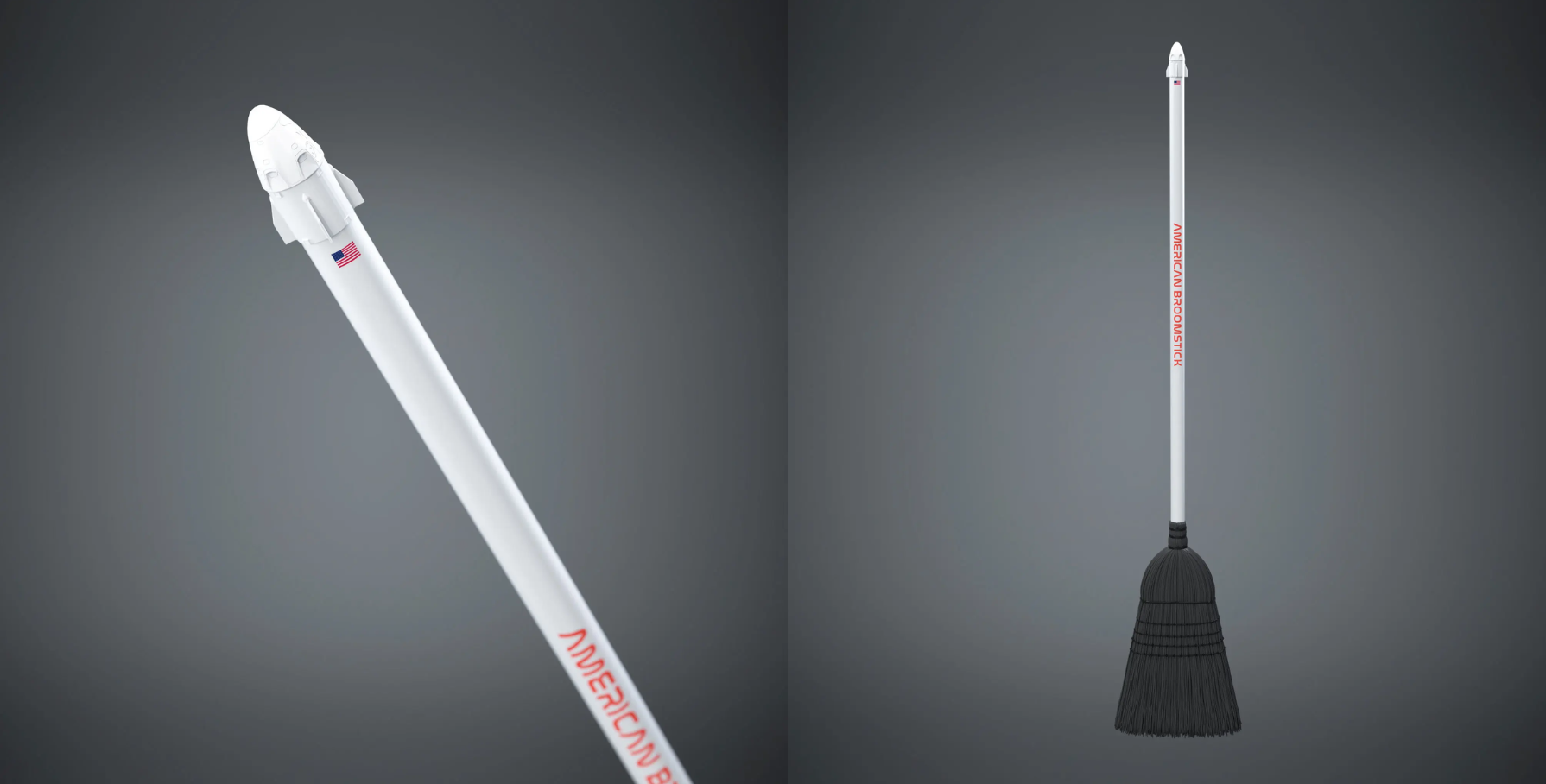 How American Can You Get? Presenting The SpaceX “American Broomstick ...