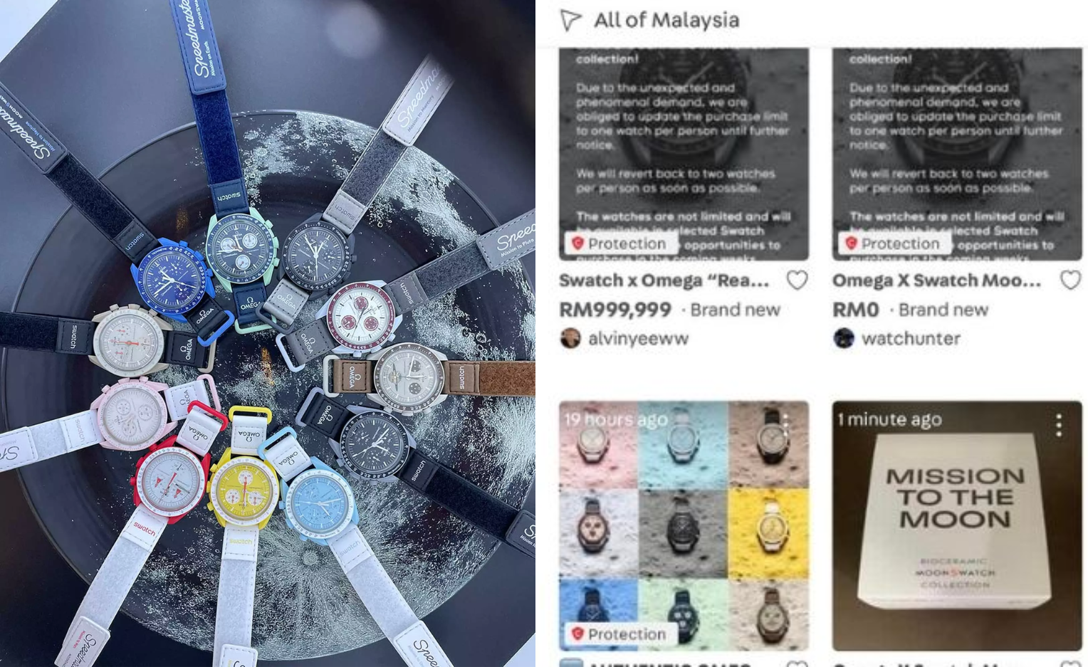 Beware Of Hype! Netizens Warn After Scalpers Overhype 'MoonSwatch ...